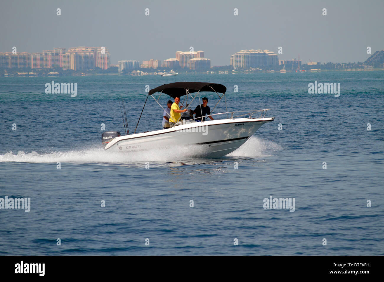 Miami Beach Florida,Atlantic Ocean water boat,boating,deep sea,fishing ...