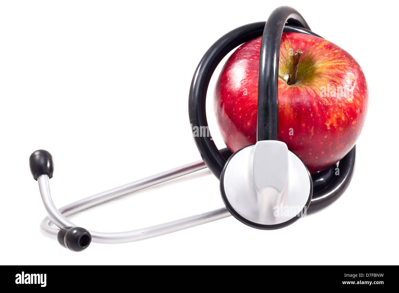Stethoscope apple medical hi-res stock photography and images - Alamy