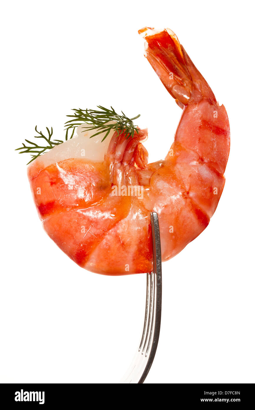 Shellfish jumbo shrimp Cut Out Stock Images & Pictures - Alamy