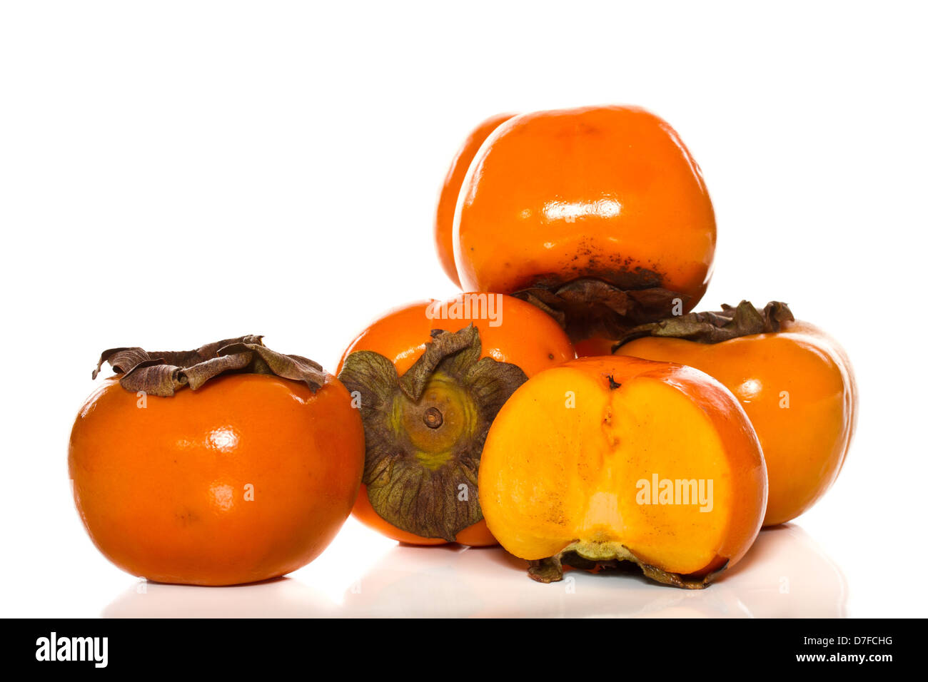 Persimmon japanese market hi-res stock photography and images - Alamy