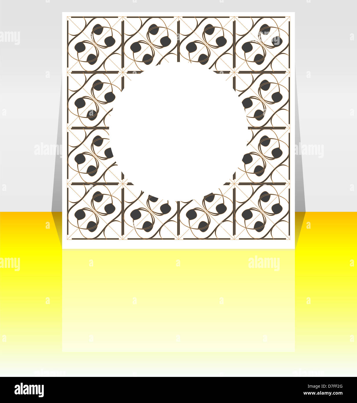 Star pattern brochure template hi-res stock photography and images - Alamy