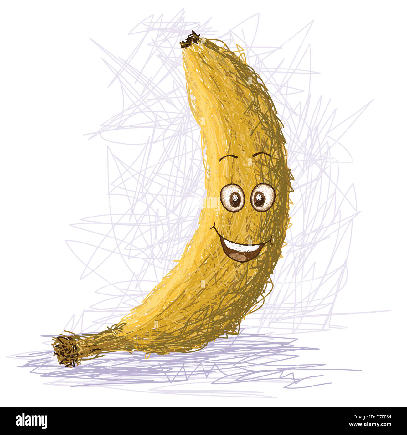 Banana cartoon hi-res stock photography and images - Alamy