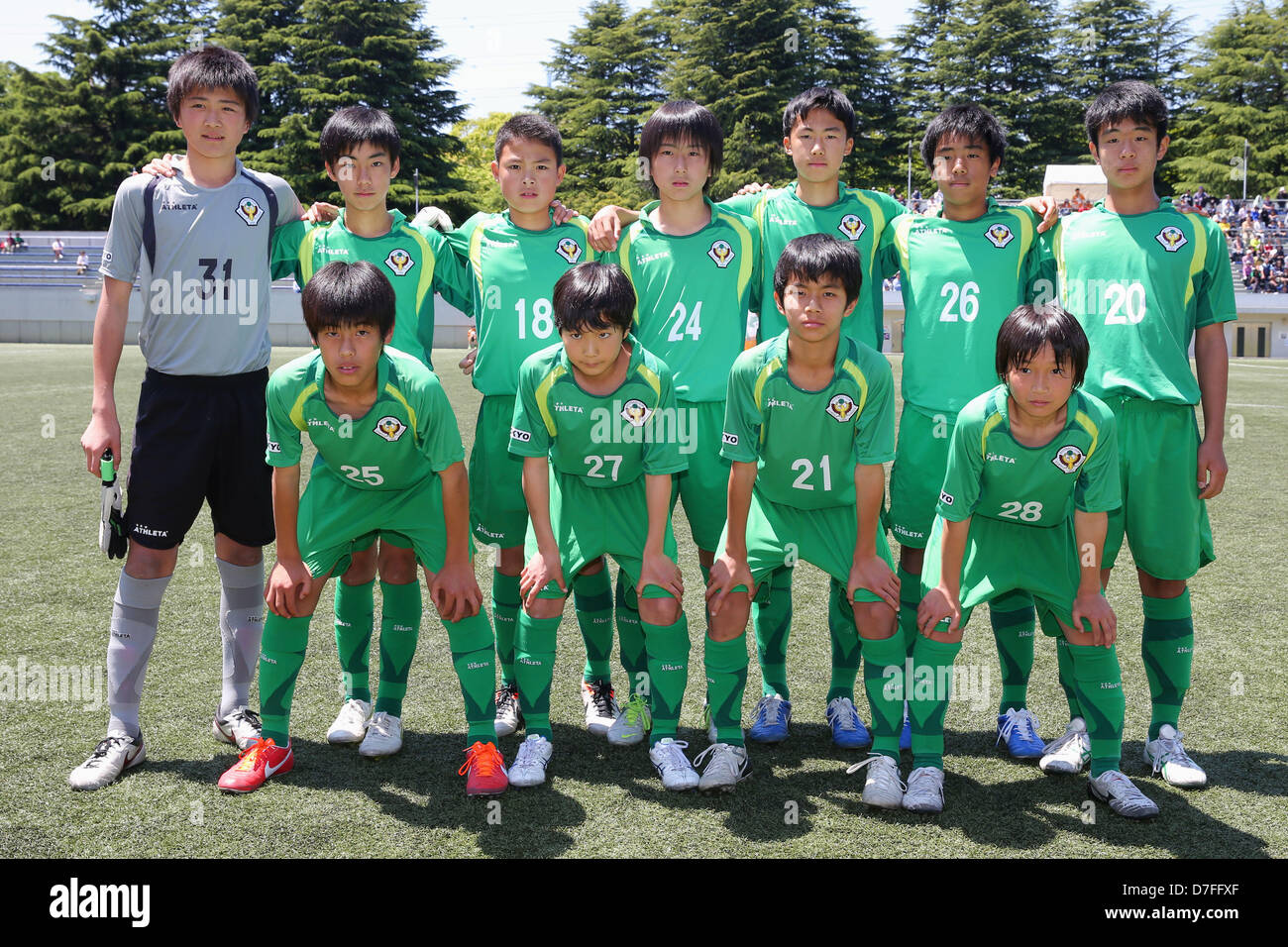 Tokyo Verdy group line-up, MAY 3, 2013 - Football / Soccer : Tokyo ...