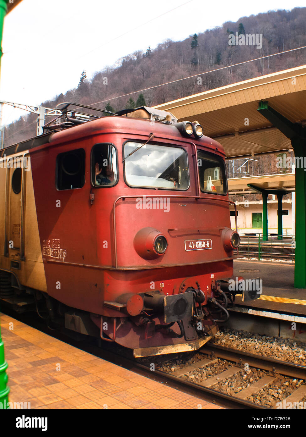 Romania train hi-res stock photography and images - Alamy