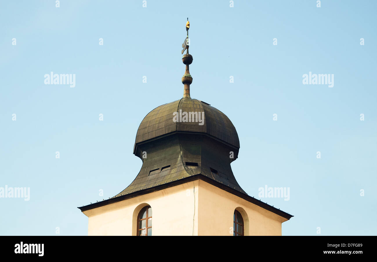 Council Tower of Sibiu, architectural detail of the roof, from XIII'th ...