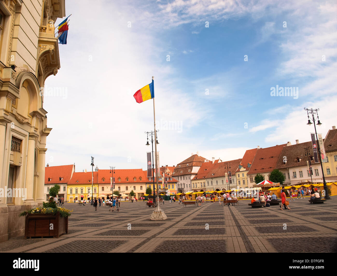 Sibiu grand square hi-res stock photography and images - Alamy