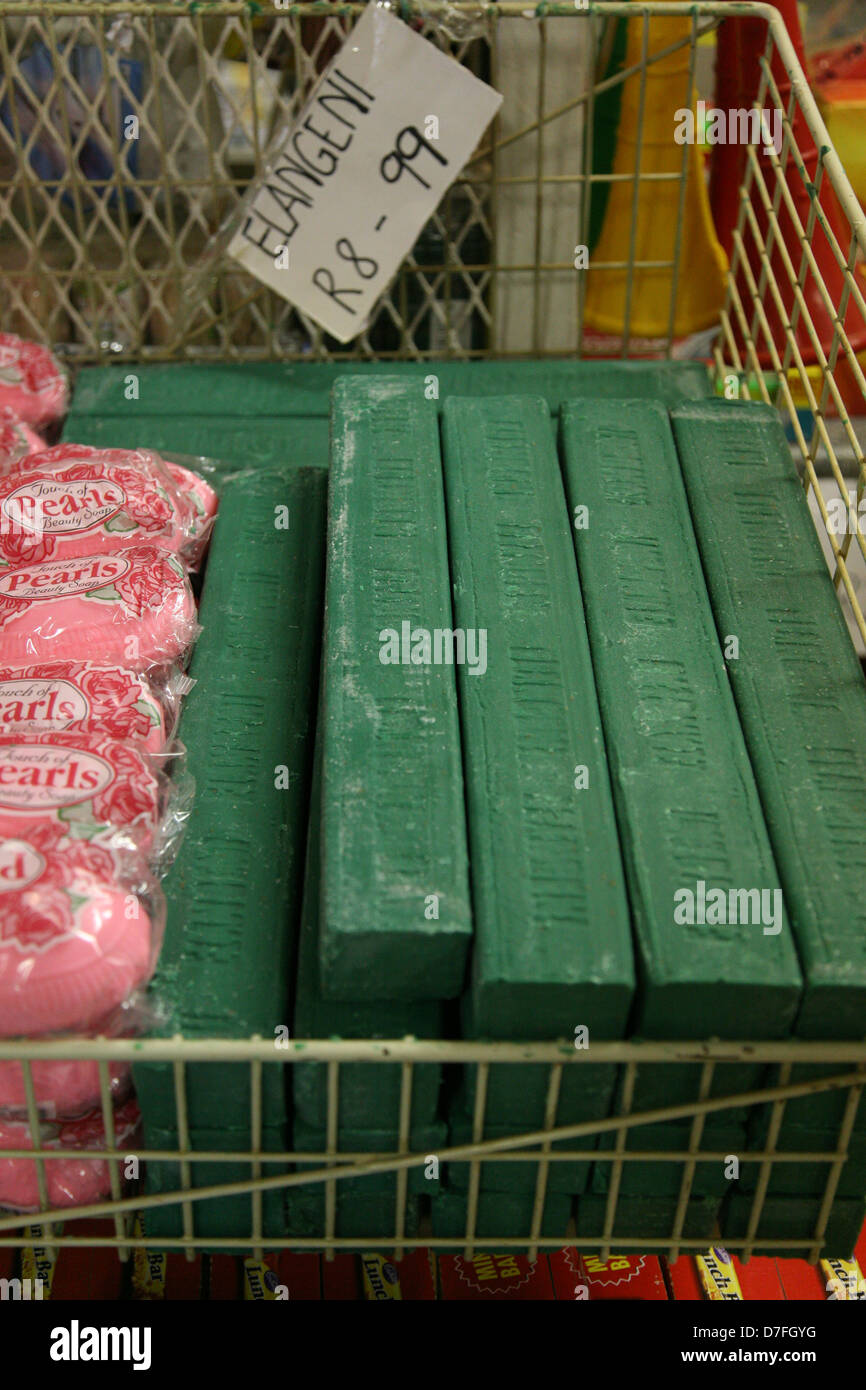 Super sized cakes of Sunlight laundry soap for handwashing Stock Photo ...