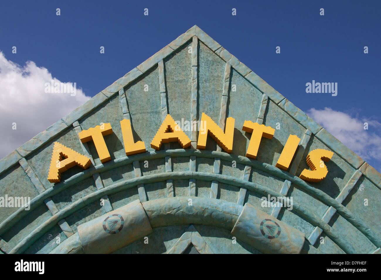The Atlantis attraction at Legoland Windsor, England, United Kingdom ...