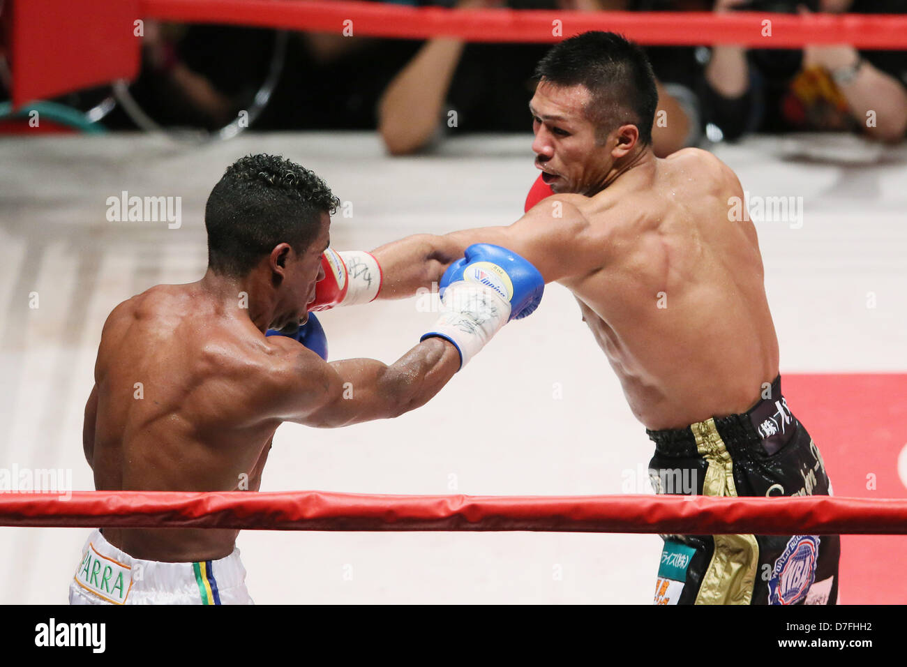 Tokyo, Japan. 6th May 2013. (L to R) Jeider Parra (VEN), Takashi ...