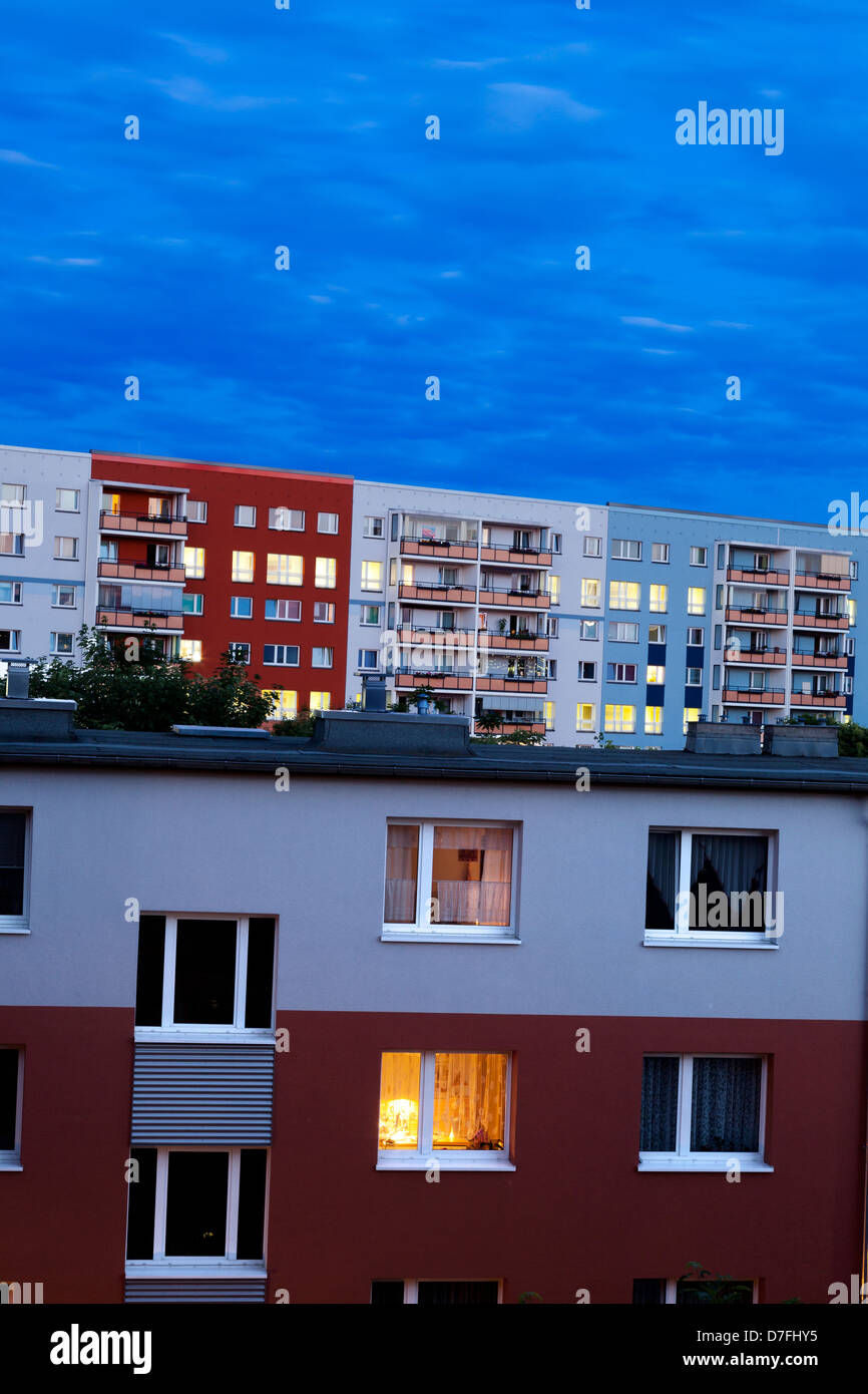 East german apartment blocks hi-res stock photography and images - Alamy