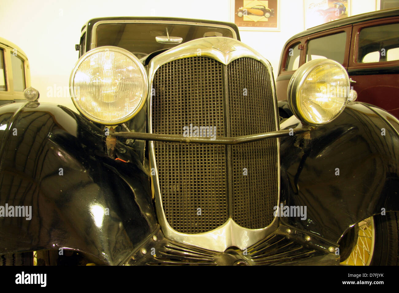 1934 riley 9HP merlin at the car museum in the industrial park of ...