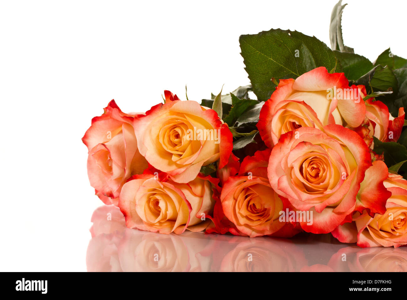 bouquet of beautiful roses Stock Photo - Alamy