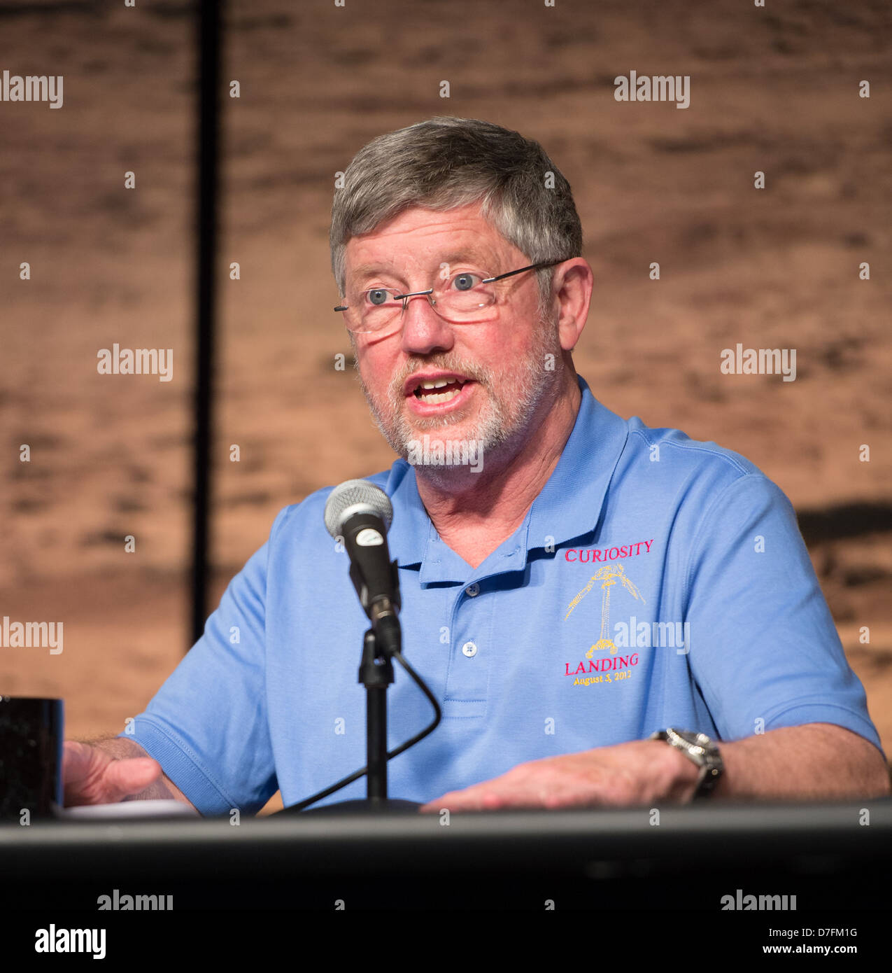 NASA’s Mars Science Laboratory (MSL) team briefs the public on rock ...