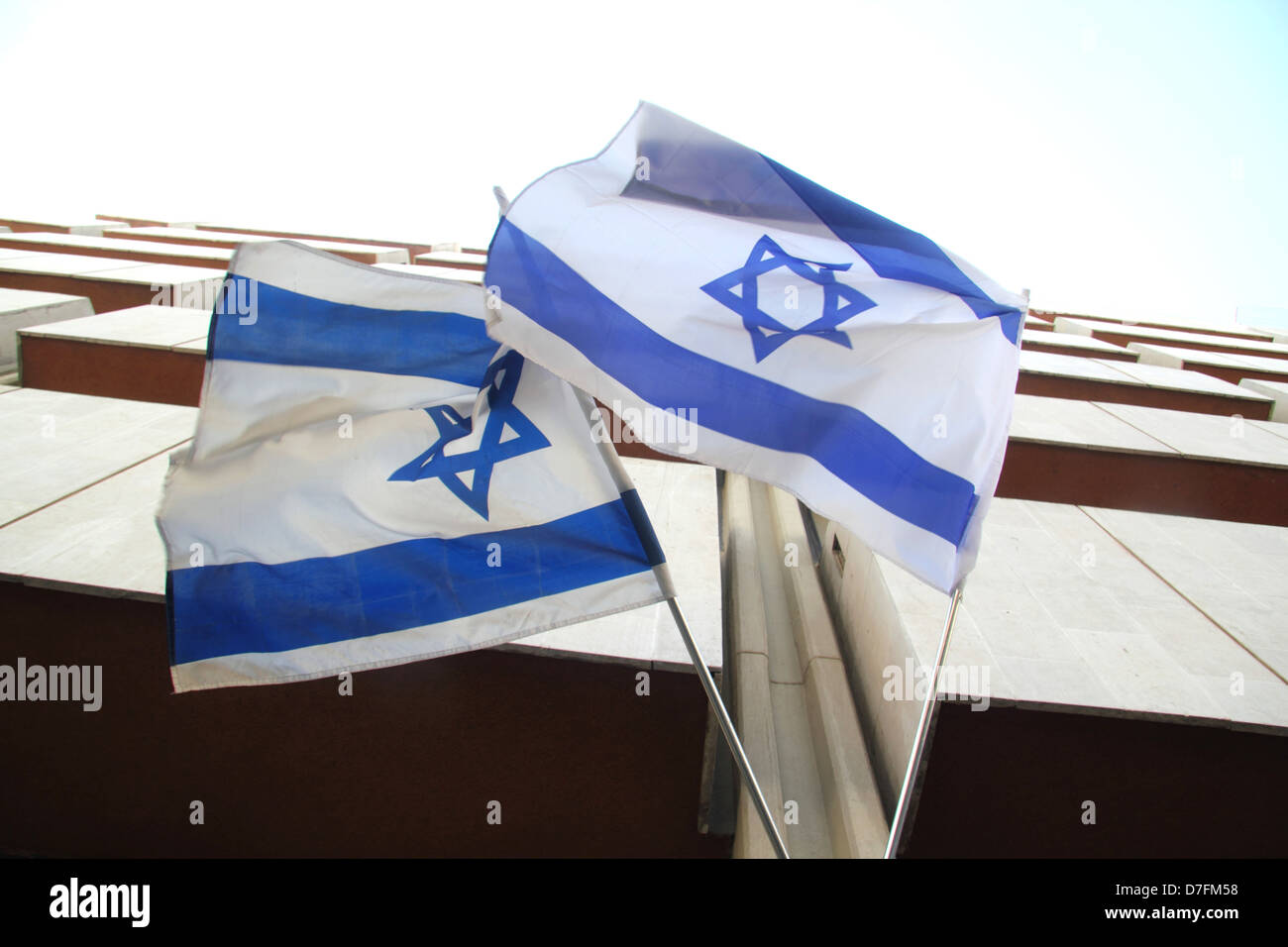 The Israeli Flag Stock Photo - Alamy