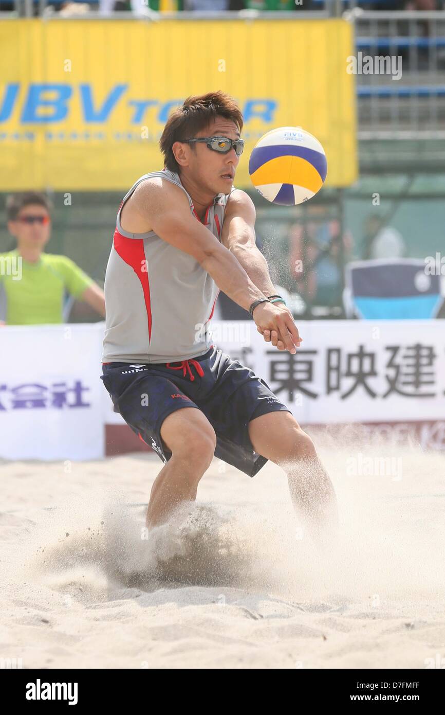 Tokyo, Japan. 6th May 2013. Koichi Nishimura (JPN), MAY 6, 2013 - Beach ...