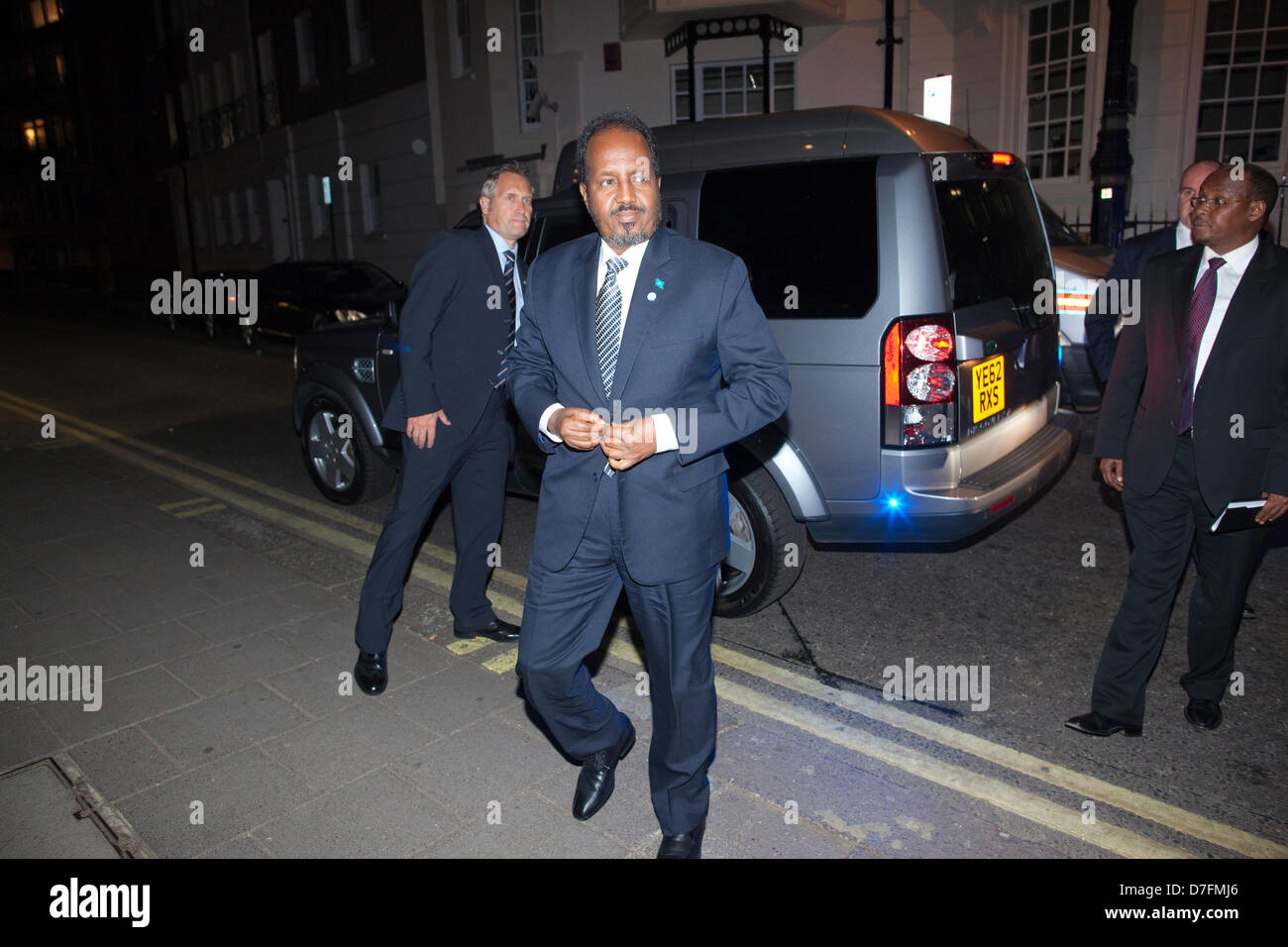Somalia Conference, London, UK 7th May 2013 Picture shows Hassam Sheikh ...