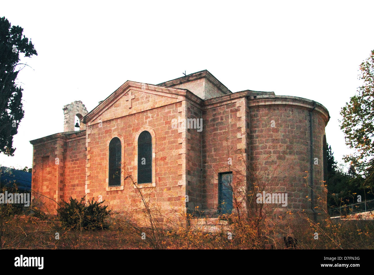 Saint John the Baptist convent in Ein Kerem, Jerusalem Stock Photo - Alamy