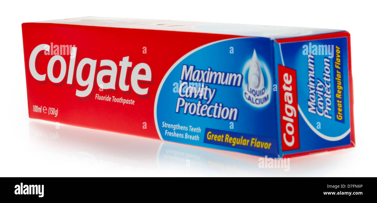 Tel-Aviv Israel - March 20th 2011: red white & blue cardboard pack ...