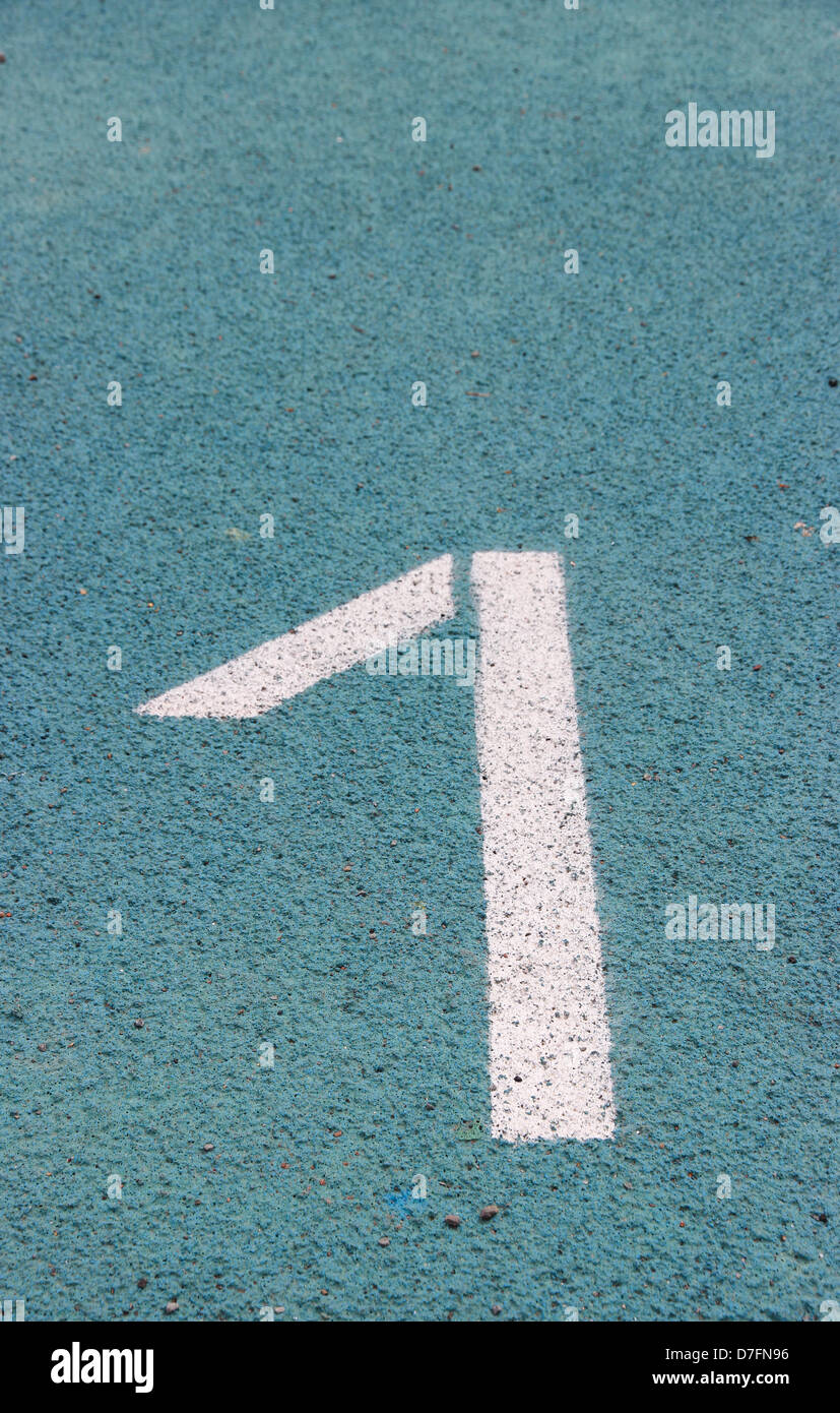 Number 1 digit on hi-res stock photography and images - Alamy