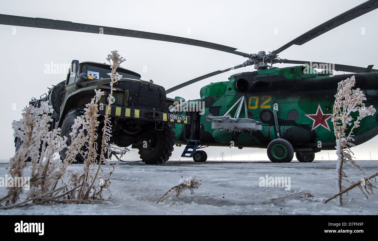 Expedition 34 returns safely to Earth, with the crew landing in ...