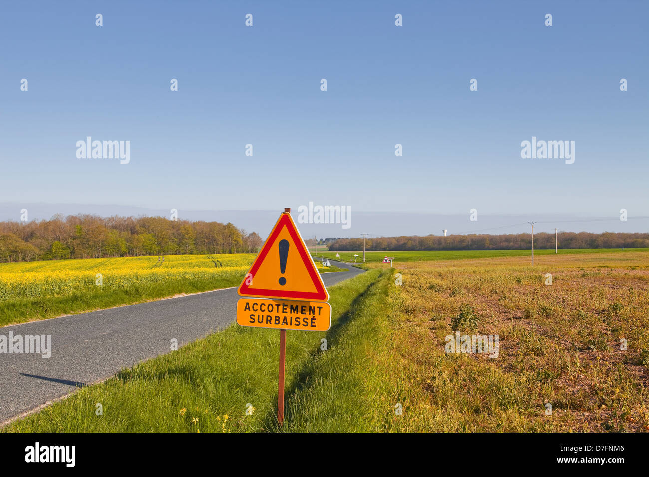 Deformed warning sign hi-res stock photography and images - Alamy