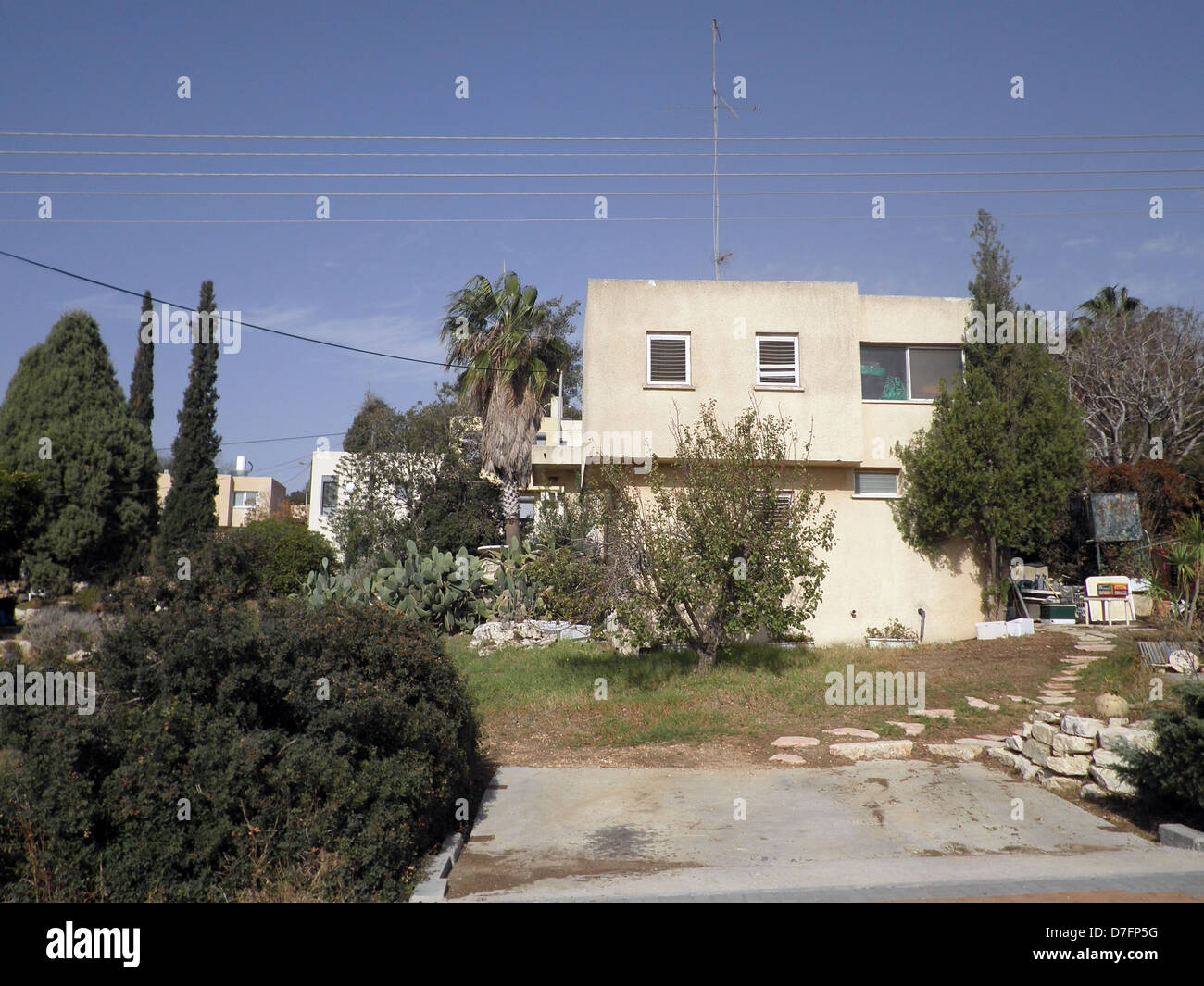 Private house in moshav (Cooperative Settlement) Mei Ami, near Wadi Ara ...