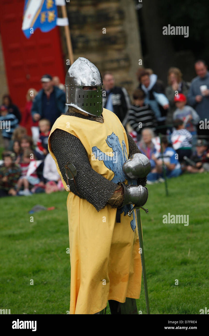 Knights in mock combat at Bolsover Castle 'Clash of the Knights ...