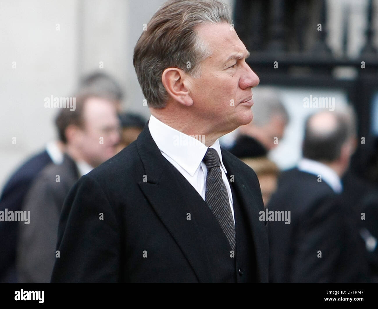 FORMER CONSERVATIVE MP MICHAEL PORTILLO LEAVING ST. PAULS CATHEDRAL ...