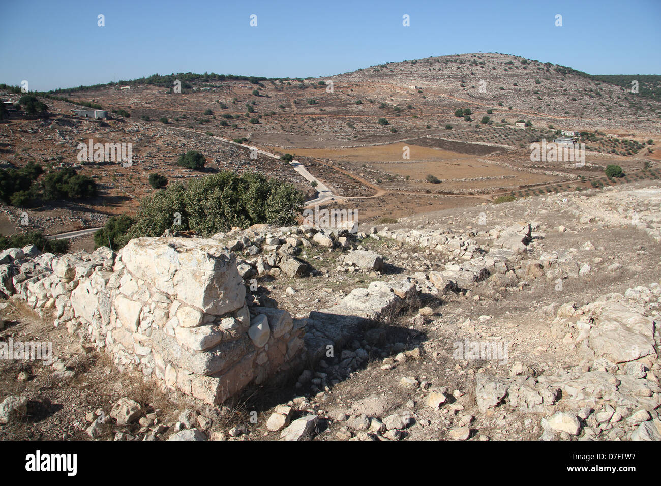 View ancient yodfat looking towards north hi-res stock photography and ...