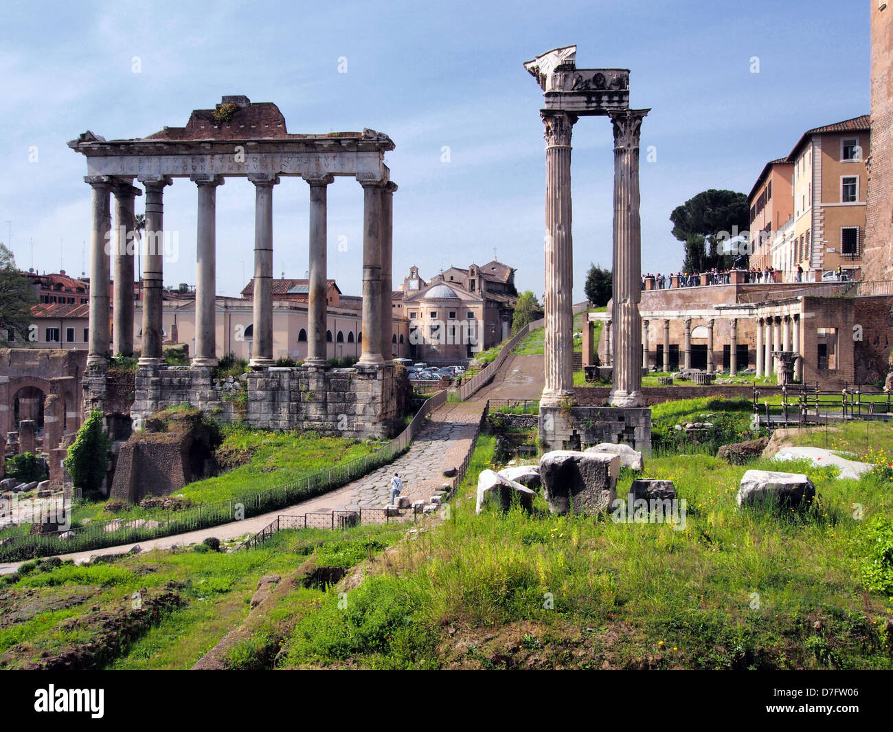 Foro romano hi-res stock photography and images - Alamy