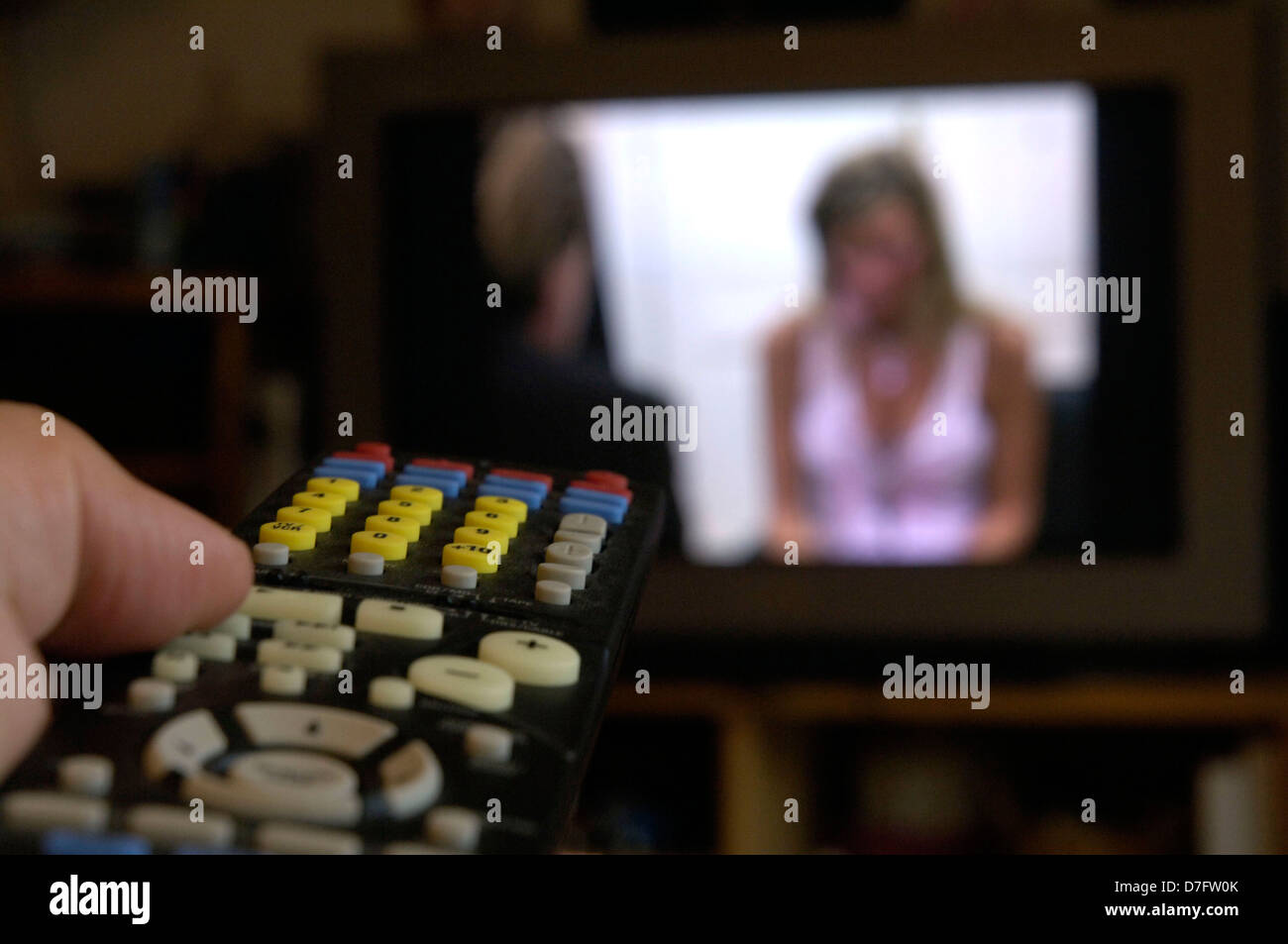 Remote Control, television, switch, switching, control Stock Photo - Alamy