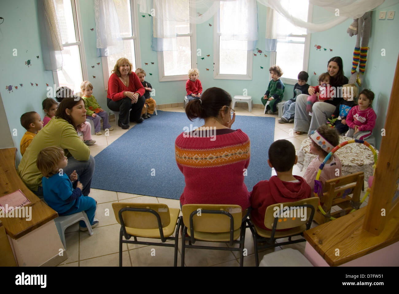 children at nursery Stock Photo - Alamy