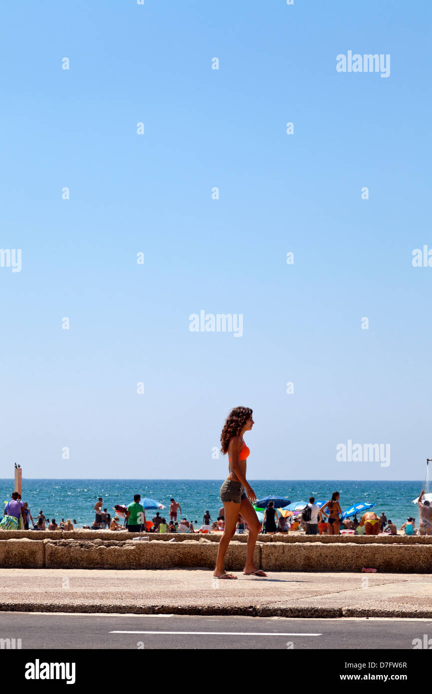 Israel beach woman bikini High Resolution Stock Photography and Images ...