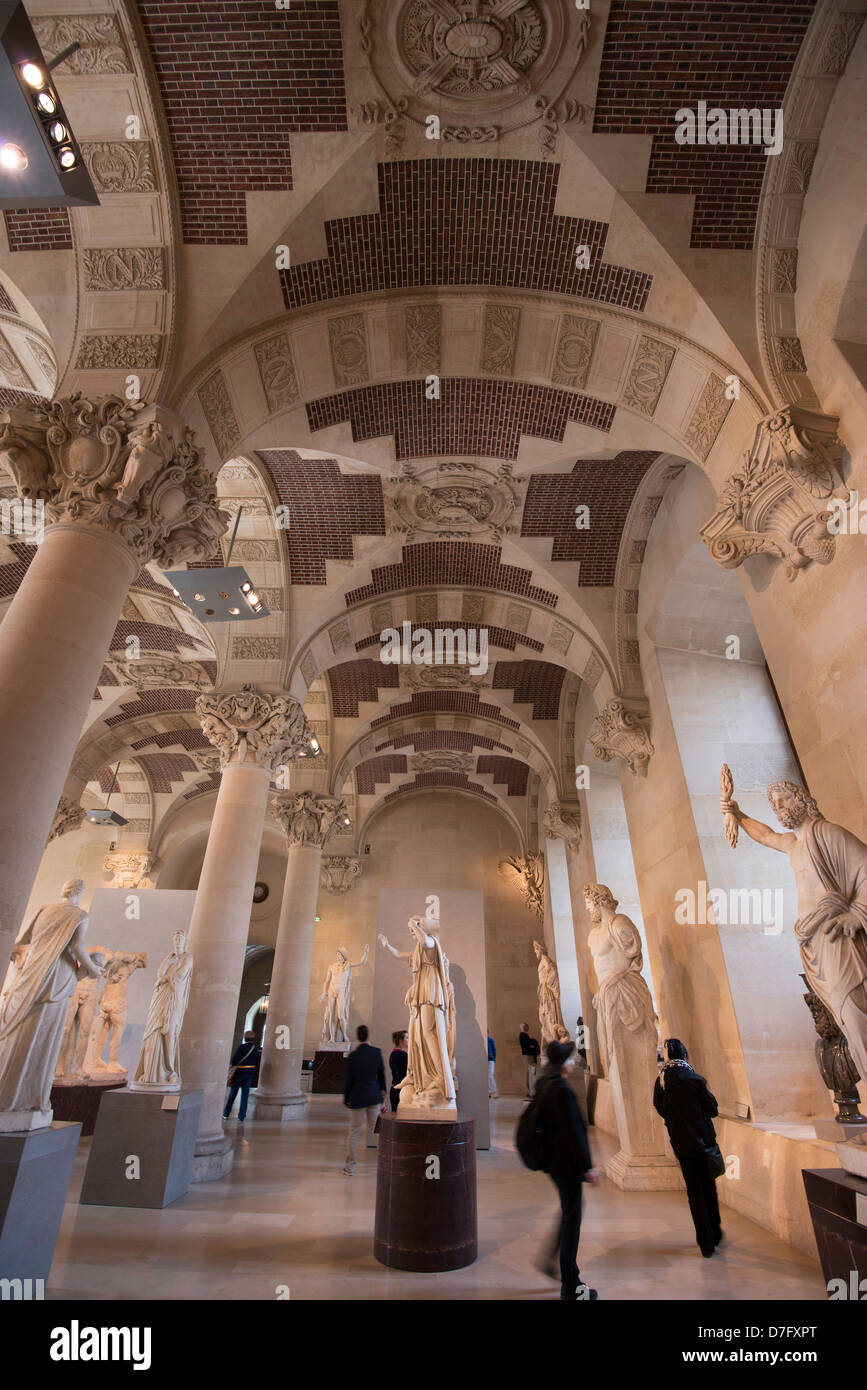 Ancient Greece gallery Louvre Museum, Paris, France Stock Photo - Alamy