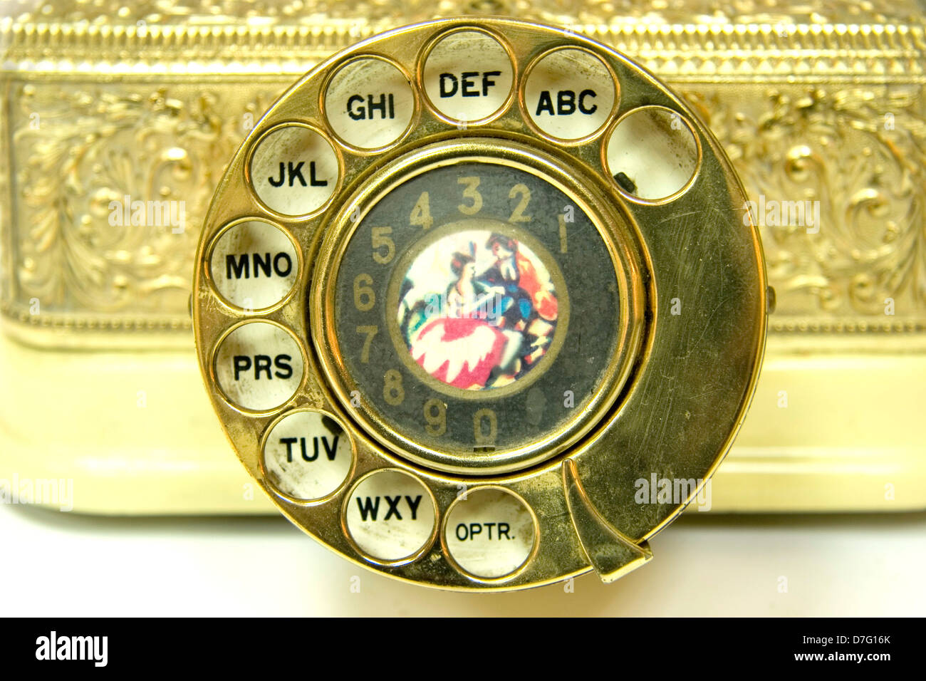 telephone rotary dial Stock Photo - Alamy