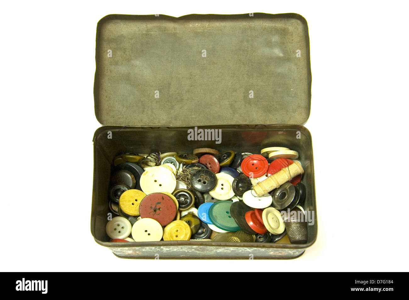 box with buttons Stock Photo - Alamy
