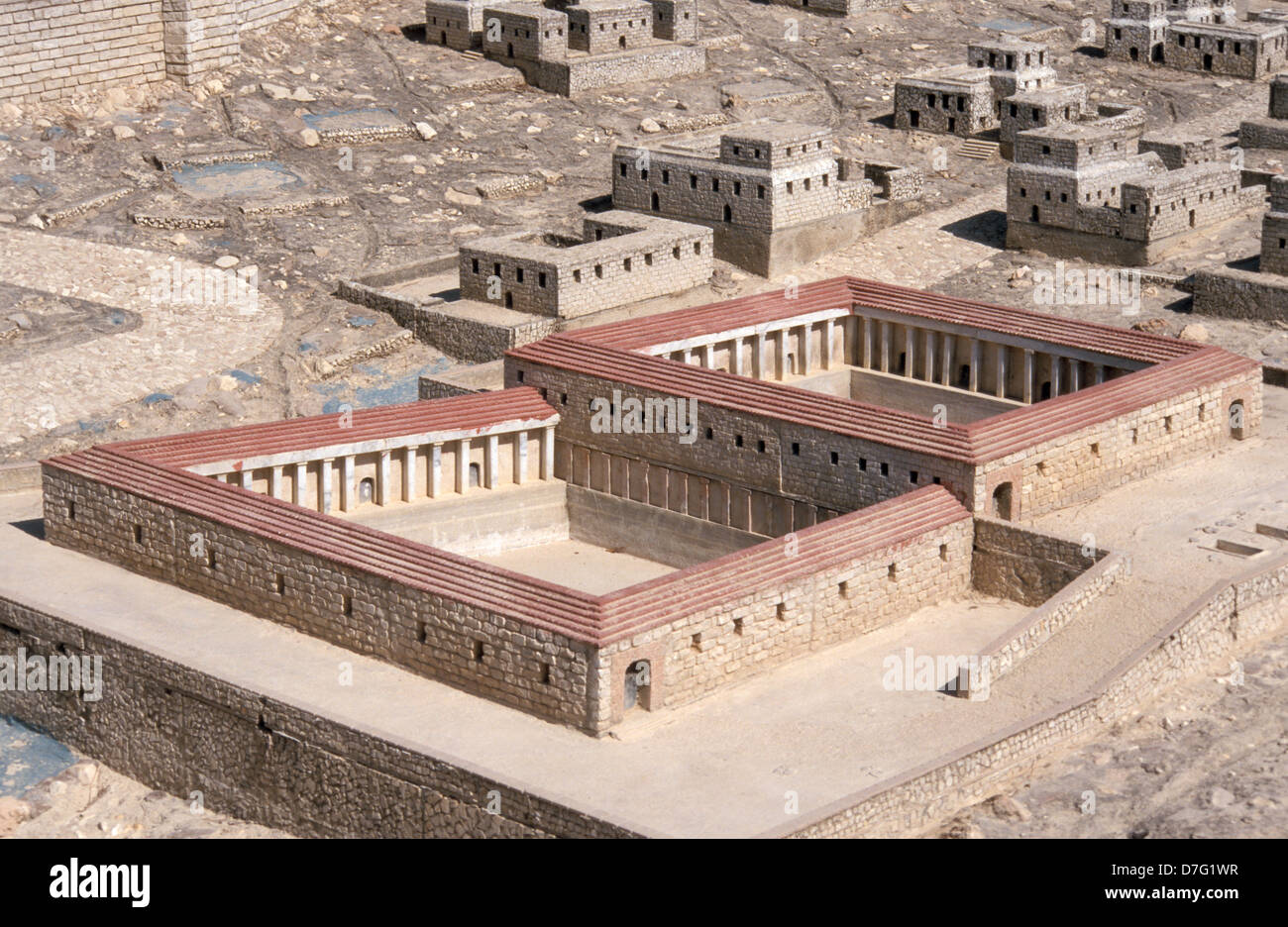 the sheep pool and the market of the holyland model of ancient ...