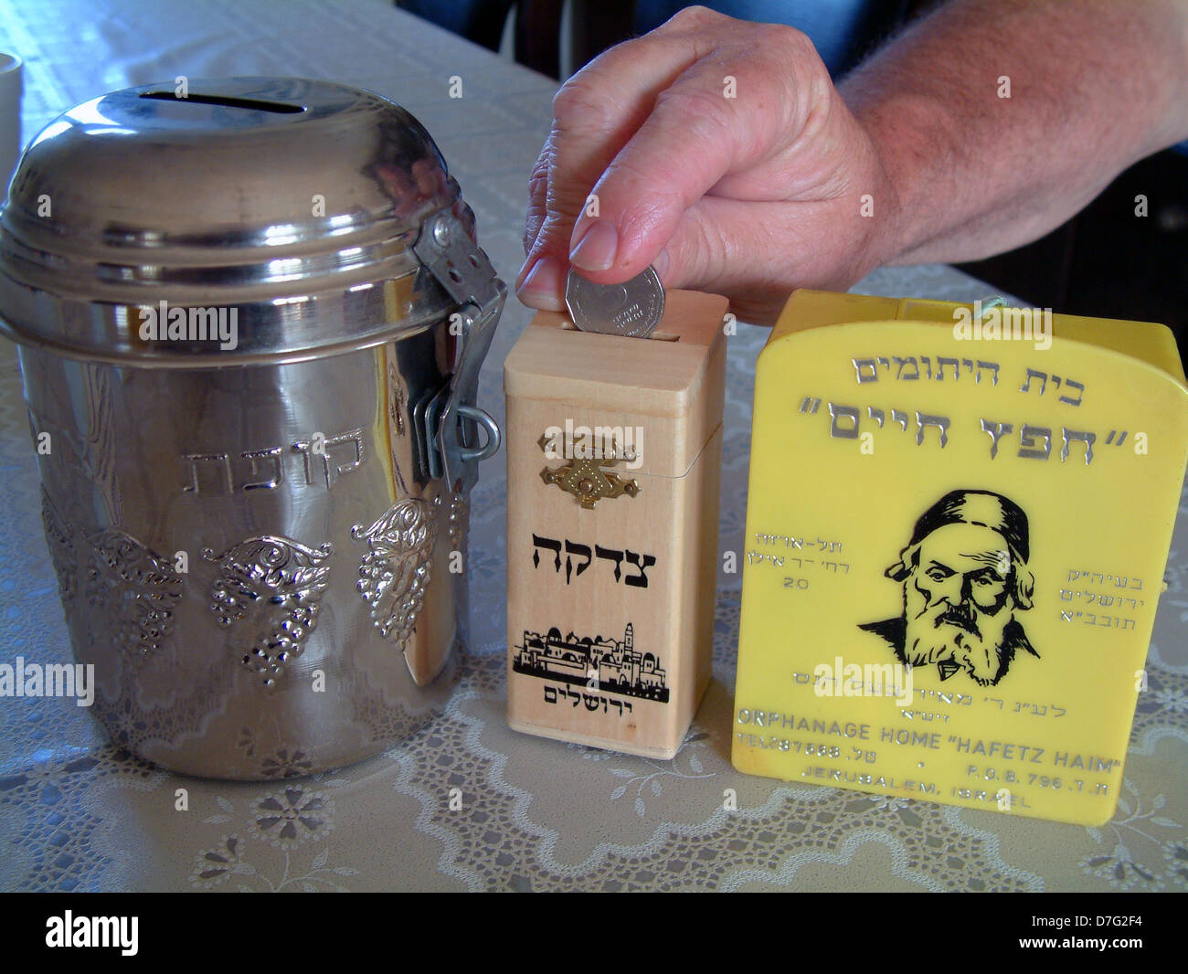 Pushke box hi-res stock photography and images - Alamy