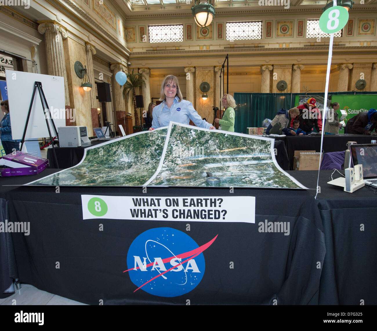 NASA celebrated Earth Day at Union Station in Washington, D.C ...