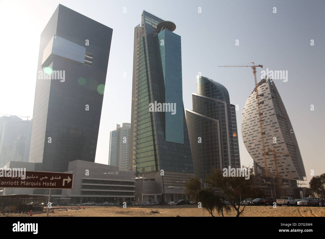 IRIS BAY BUSINESS BAY DUBAI UNITED ARAB EMIRATES Stock Photo - Alamy