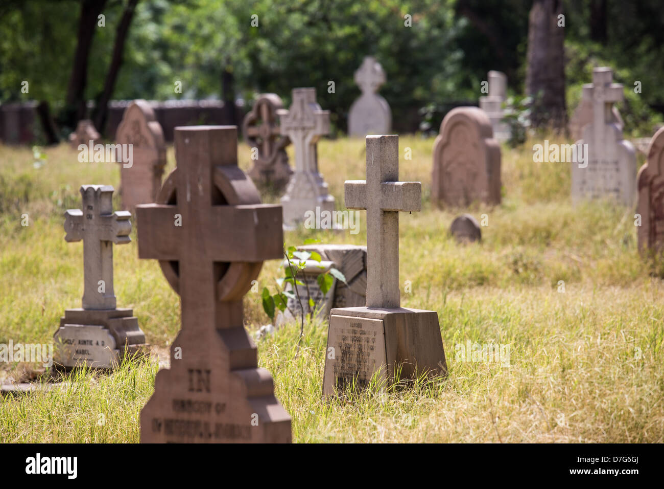 Nicholson British Colonial Cemetery, Delhi, India Stock Photo - Alamy
