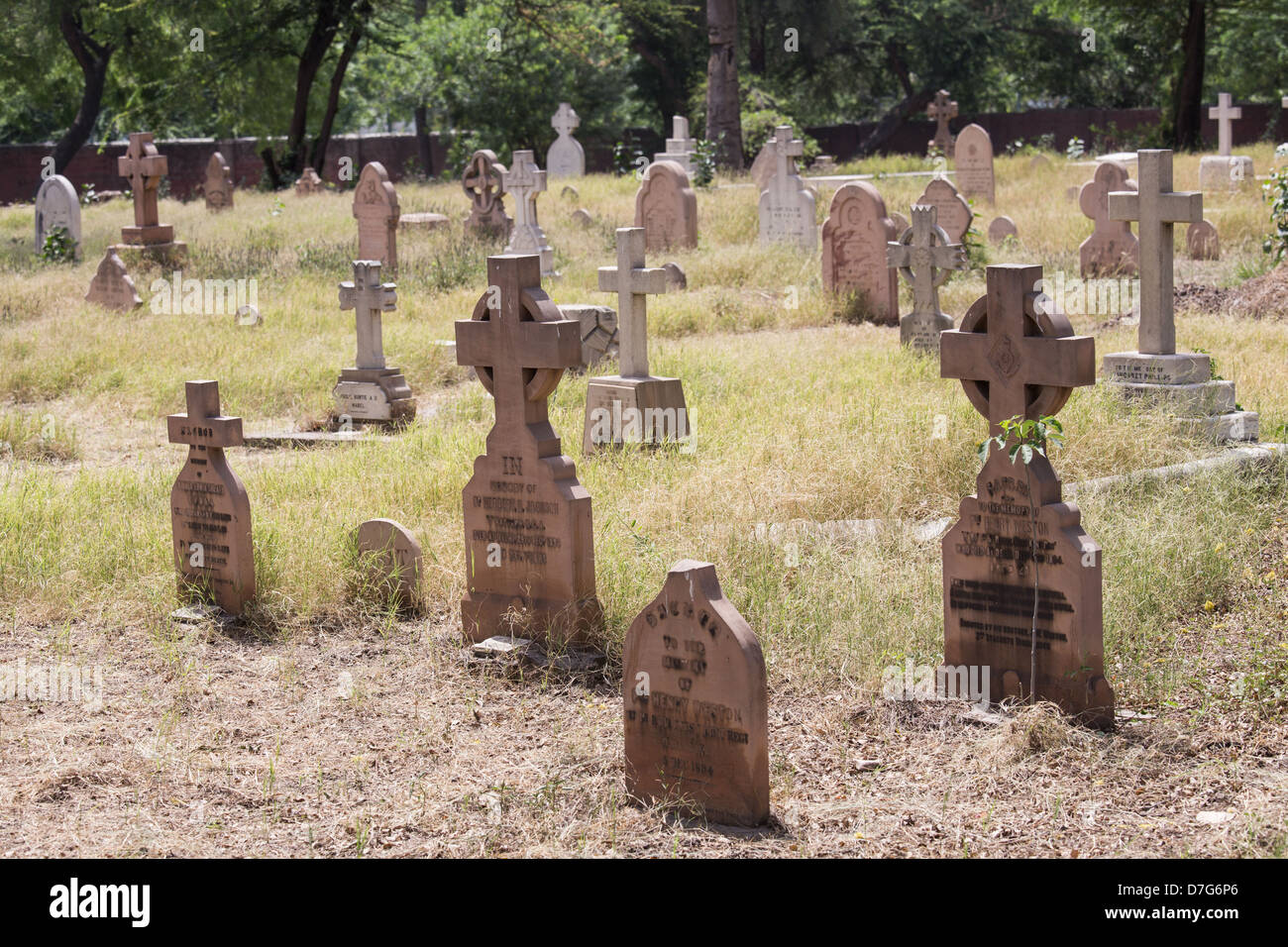 Christian Cemetery India High Resolution Stock Photography and Images ...