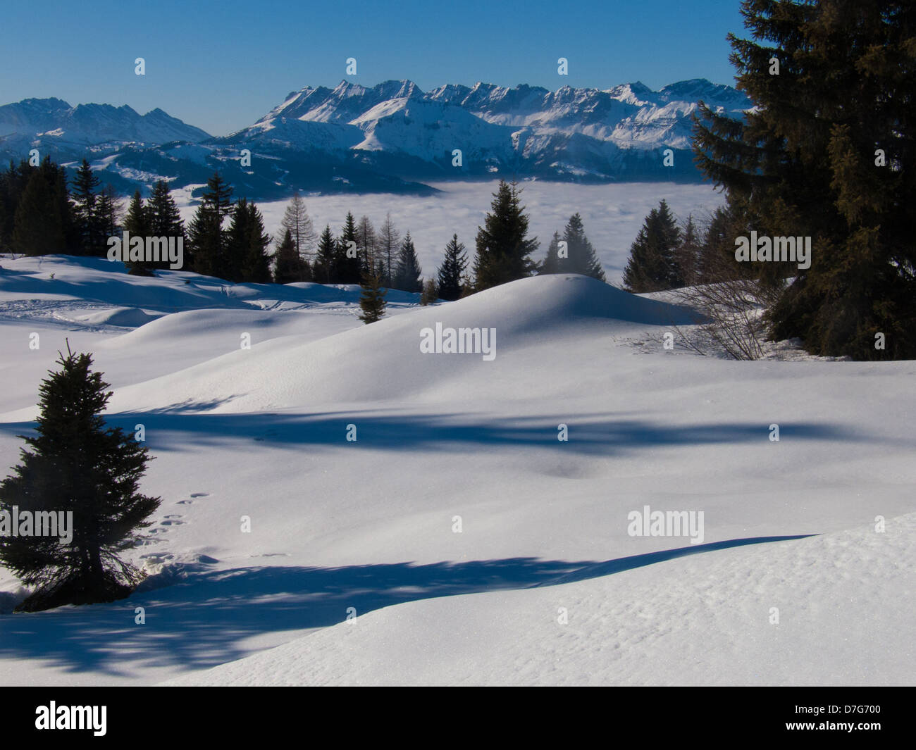 bellevue,les houche,haute savoie,france Stock Photo - Alamy