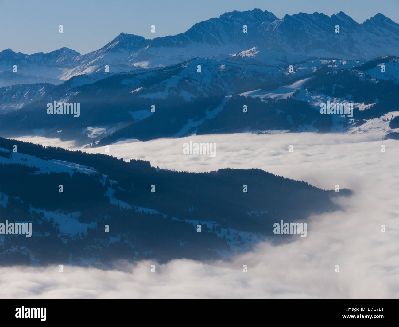 bellevue,les houche,haute savoie,france Stock Photo - Alamy