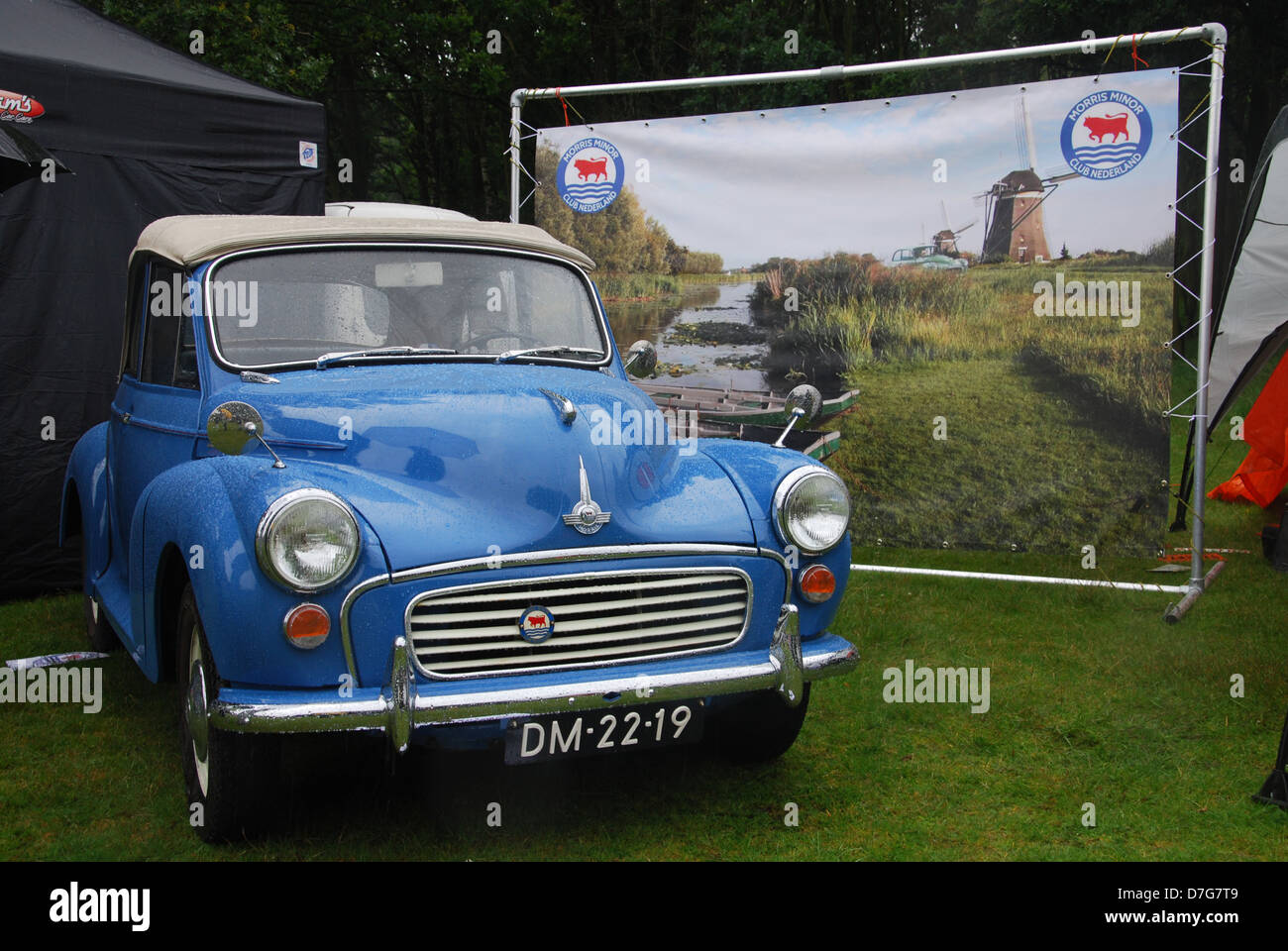 Morris Minor Convertible at Classic Car show Stock Photo - Alamy