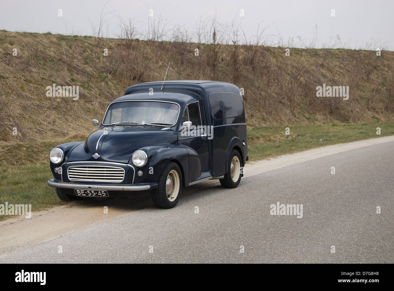 1970 Morris Minor 6 cwt box van Stock Photo - Alamy