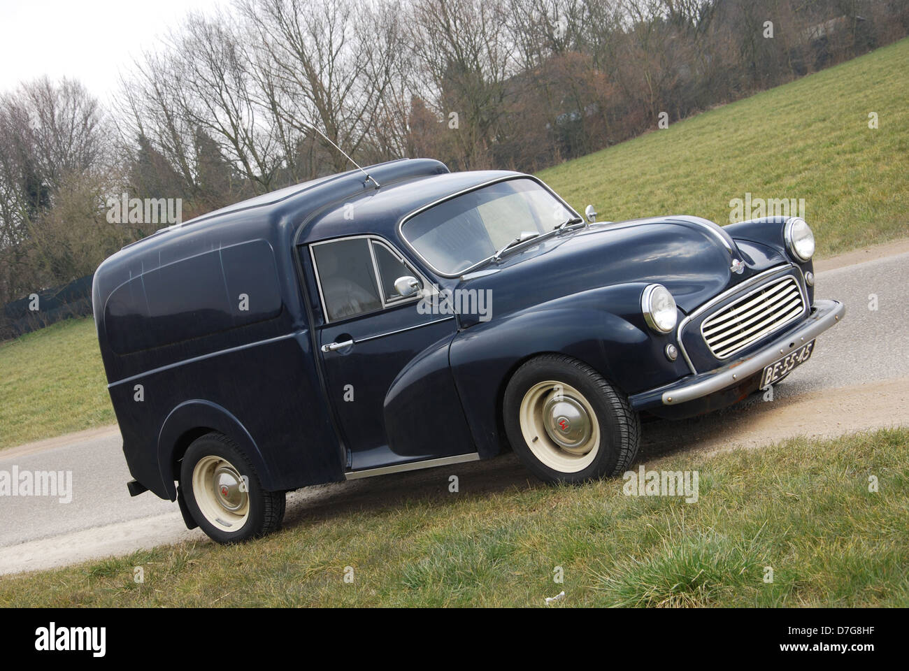 1970 Morris Minor 6 cwt box van Stock Photo - Alamy