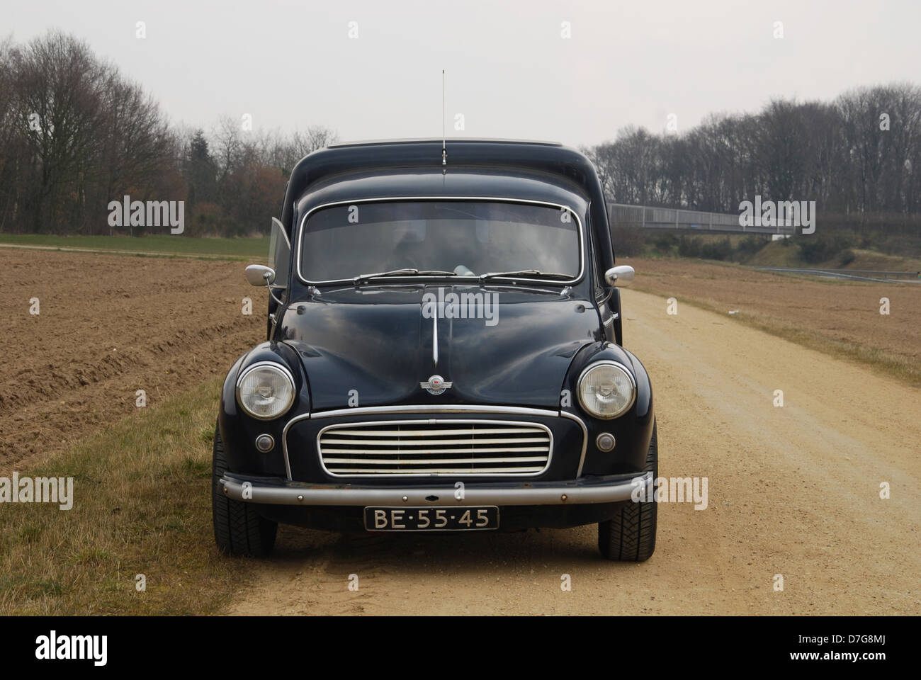 1970 Morris Minor 6 cwt box van Stock Photo - Alamy