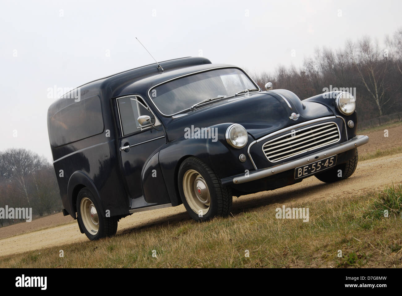1970 Morris Minor 6 cwt box van Stock Photo - Alamy
