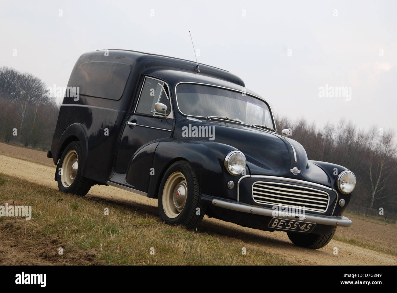 1970 Morris Minor 6 cwt box van Stock Photo - Alamy